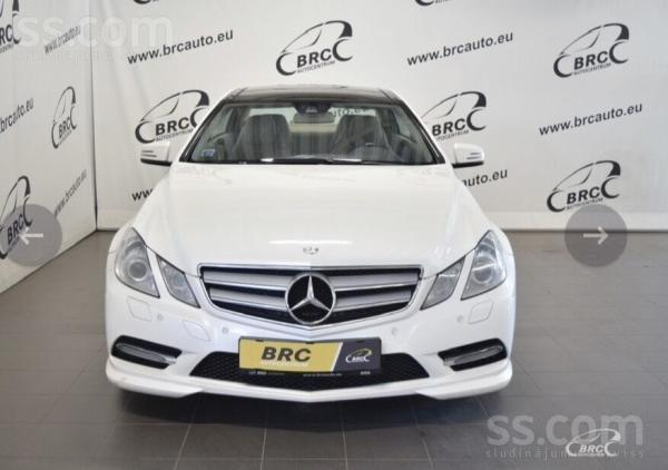 White Mercedes-Benz e-250 2013 in Riga, with an engine capacity of 2.00 L and mileage of 217 thousand km for 11500 €, photo 4 on AUTOMOTO.COM.LV