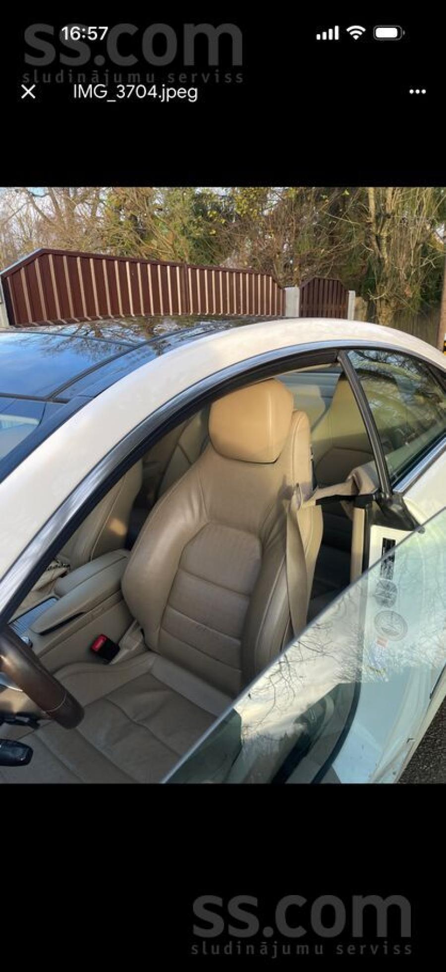 Balts Mercedes-Benz e-250 2013 Rīga, ar dzinēja tilpumu 2.00 L un nobraukumu 217 tūkst. km par 11500 €, foto 10 vietnē AUTOMOTO.COM.LV