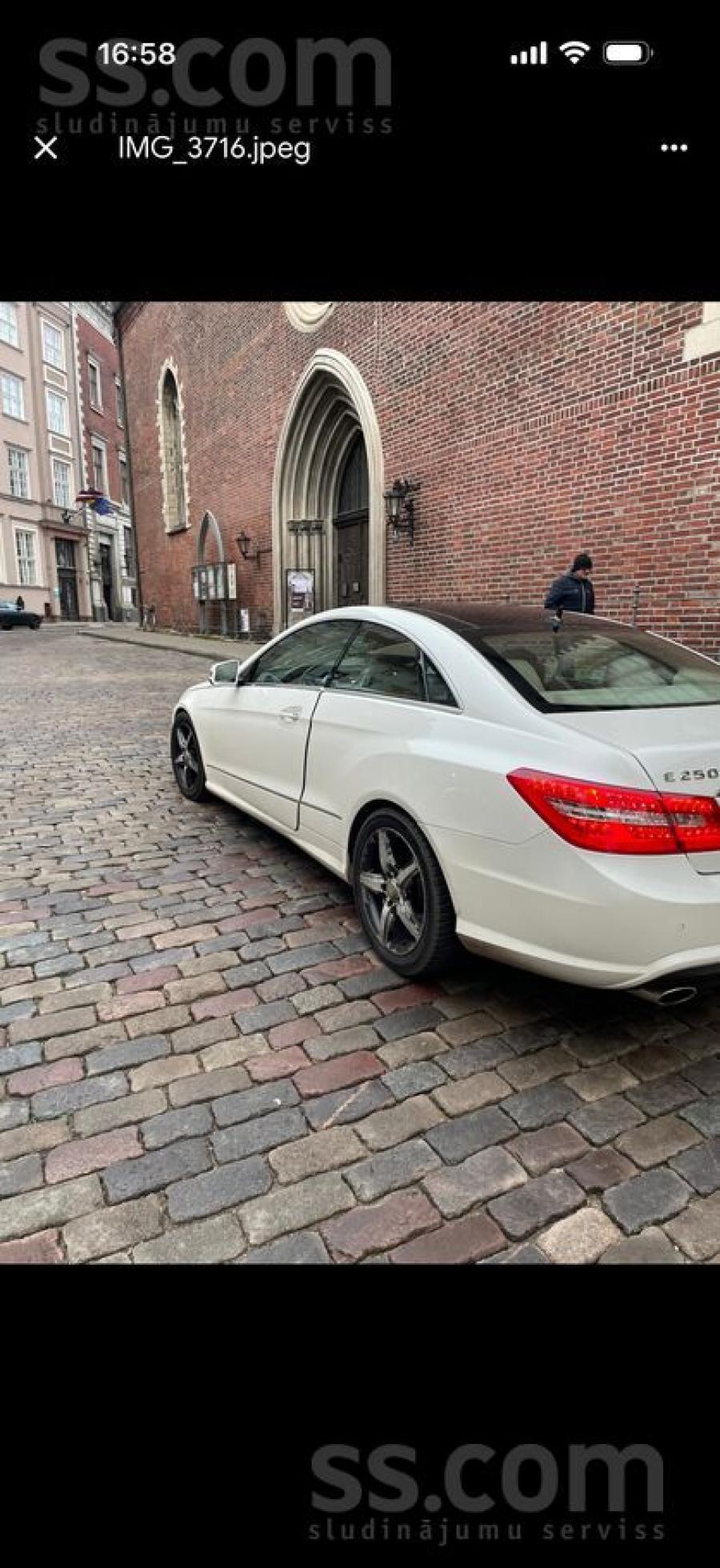 Balts Mercedes-Benz e-250 2013 Rīga, ar dzinēja tilpumu 2.00 L un nobraukumu 217 tūkst. km par 11500 €, foto 14 vietnē AUTOMOTO.COM.LV