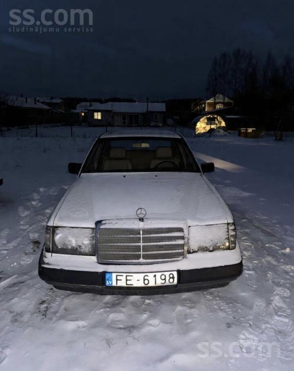 Balts Mercedes-Benz e-250 1988 Rīga, ar dzinēja tilpumu 2.50 L un nobraukumu 269 tūkst. km par 500 €, foto 2 vietnē AUTOMOTO.COM.LV