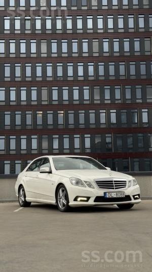 Balts Mercedes-Benz e-250 2011 Rīga, ar dzinēja tilpumu 2.20 L un nobraukumu 336 tūkst. km par 6650 €, foto  vietnē AUTOMOTO.COM.LV