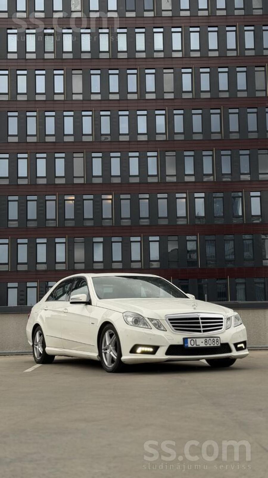 Balts Mercedes-Benz e-250 2011 Rīga, ar dzinēja tilpumu 2.20 L un nobraukumu 336 tūkst. km par 6650 €, foto 1 vietnē AUTOMOTO.COM.LV