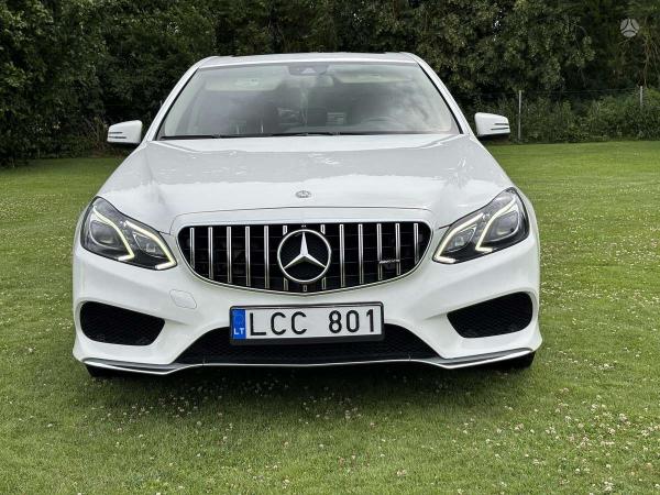 Белый Мерседес E 250 2014 в Кедайняй, объемом двигателя 2.14 л и пробегом 209 тыс. км за 11500 €, фото 1 на AUTOMOTO.COM.LV
