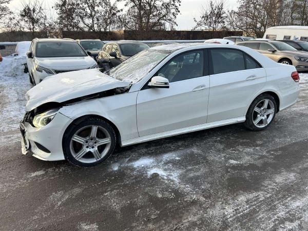 White Mercedes-Benz e-250 2016 in Vilnius, with an engine capacity of 2.20 L and mileage of 168 thousand km for 6700 €, photo 1 on AUTOMOTO.COM.LV