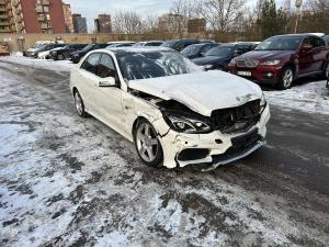 White Mercedes-Benz e-250 2016 in Vilnius, with an engine capacity of 2.20 L and mileage of 168 thousand km for 6700 €, photo 4 on AUTOMOTO.COM.LV