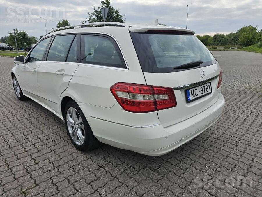 Белый Мерседес E 250 2010 в Елгава, объемом двигателя 2.10 л и пробегом 352 тыс. км за 4990 €, фото 9 на AUTOMOTO.COM.LV