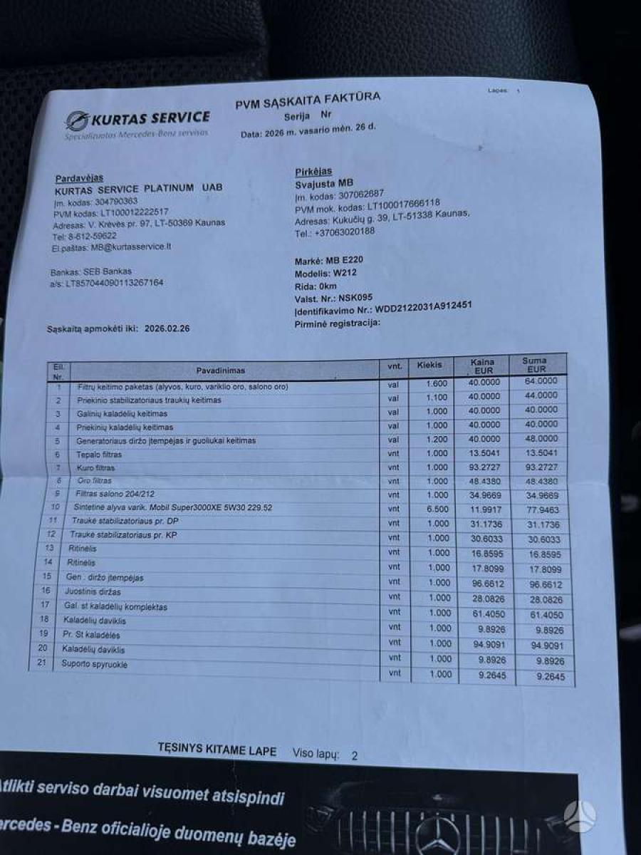Balts Mercedes-Benz e-250 2013 Kauņa, ar dzinēja tilpumu 2.14 L un nobraukumu 271 tūkst. km par 9900 €, foto 31 vietnē AUTOMOTO.COM.LV