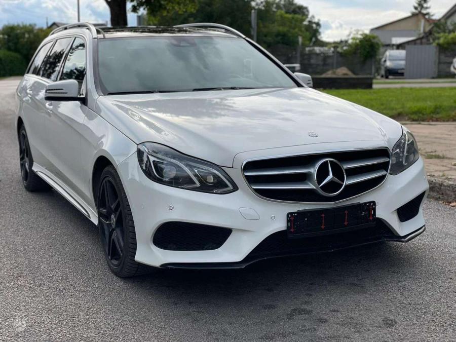White Mercedes-Benz e-250 2013 in Panevezys, with an engine capacity of 2.14 L and mileage of 288 thousand km for 9400 €, photo 1 on AUTOMOTO.COM.LV