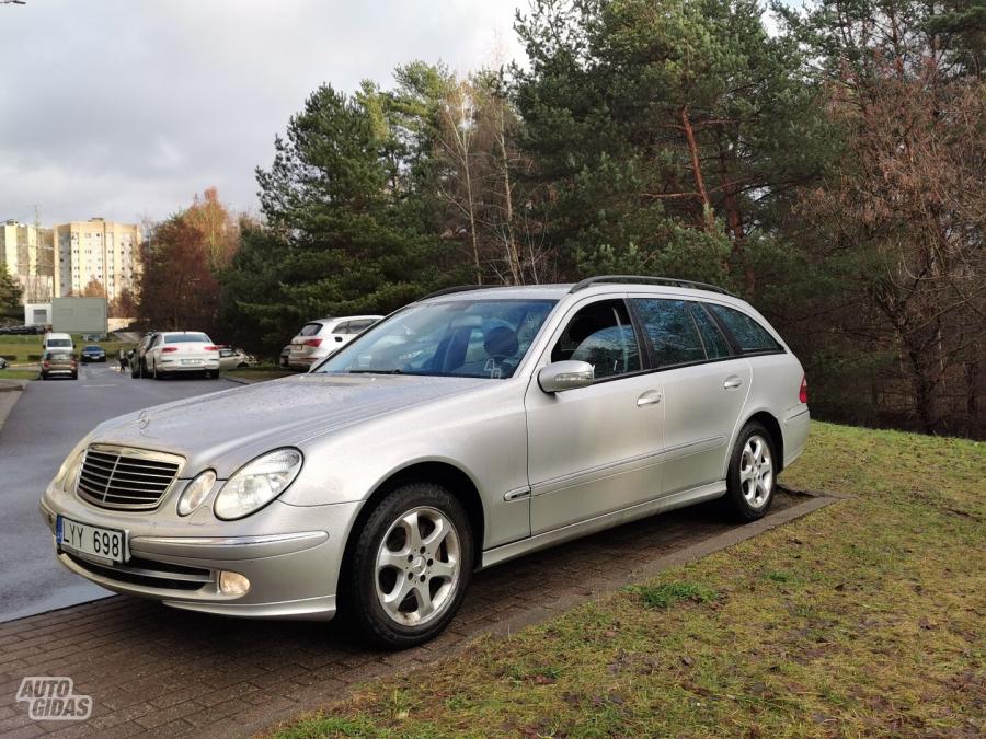Grey Mercedes-Benz e-260 2003 in Vilnius, with an engine capacity of 2.60 L and mileage of 300 thousand km for 1700 €, photo 3 on AUTOMOTO.COM.LV