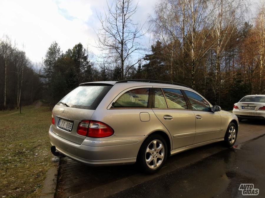 Grey Mercedes-Benz e-260 2003 in Vilnius, with an engine capacity of 2.60 L and mileage of 300 thousand km for 1700 €, photo 5 on AUTOMOTO.COM.LV