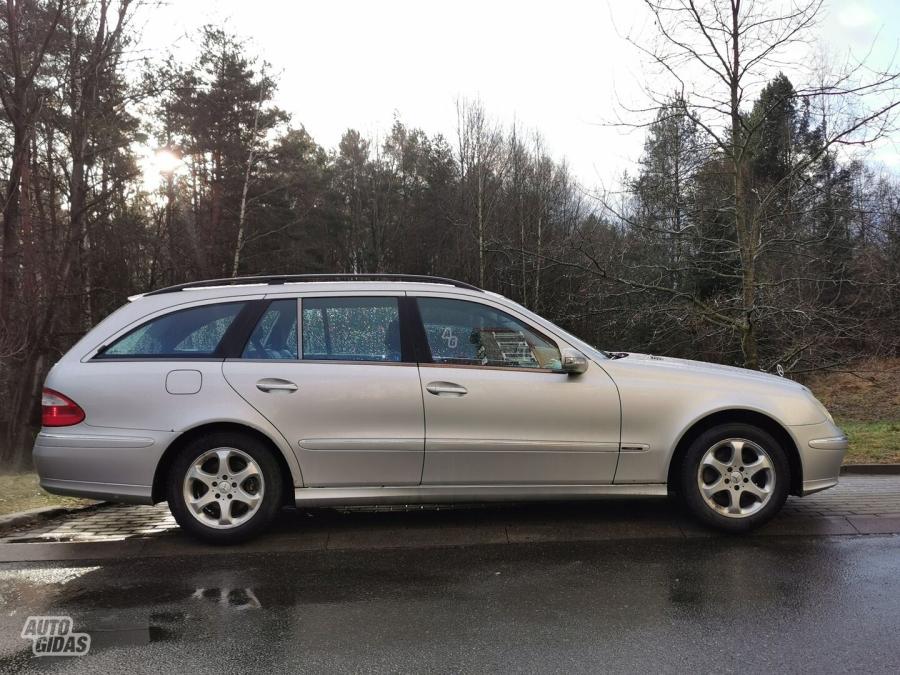 Grey Mercedes-Benz e-260 2003 in Vilnius, with an engine capacity of 2.60 L and mileage of 300 thousand km for 1700 €, photo 10 on AUTOMOTO.COM.LV