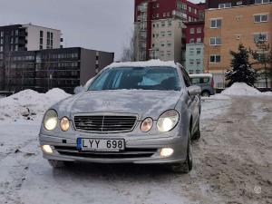 Pelēks Mercedes-Benz e-260 2003 Viļņa, ar dzinēja tilpumu 2.60 L un nobraukumu 300 tūkst. km par 1600 €, foto 9 vietnē AUTOMOTO.COM.LV