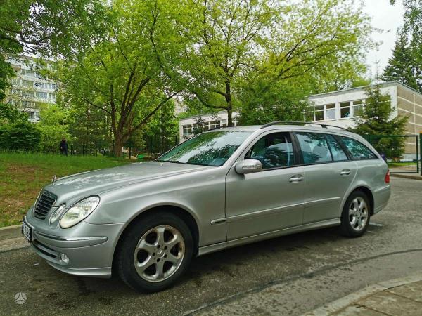 Pelēks Mercedes-Benz e-260 2003 Viļņa, ar dzinēja tilpumu 2.60 L un nobraukumu 300 tūkst. km par 1000 €, foto 8 vietnē AUTOMOTO.COM.LV