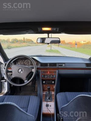 Balts Mercedes-Benz e-260 1993 Rīga, ar dzinēja tilpumu 2.60 L un nobraukumu 196 tūkst. km par 5500 €, foto 7 vietnē AUTOMOTO.COM.LV