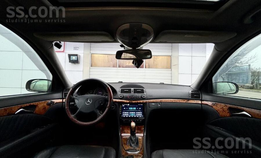 Melns Mercedes-Benz E 270 2003 Rīga, ar dzinēja tilpumu 2.70 L un nobraukumu 385 tūkst. km par 2500 €, foto 9 vietnē AUTOMOTO.COM.LV
