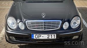 Черный Мерседес Е 270 2003 в Рига, объемом двигателя 2.70 л и пробегом 394 тыс. км за 3400 €, фото 11 на AUTOMOTO.COM.LV