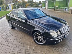 Melns Mercedes-Benz E 270 2003 Rēzekne, ar dzinēja tilpumu 2.70 L un nobraukumu 340 tūkst. km par 3200 €, foto 12 vietnē AUTOMOTO.COM.LV