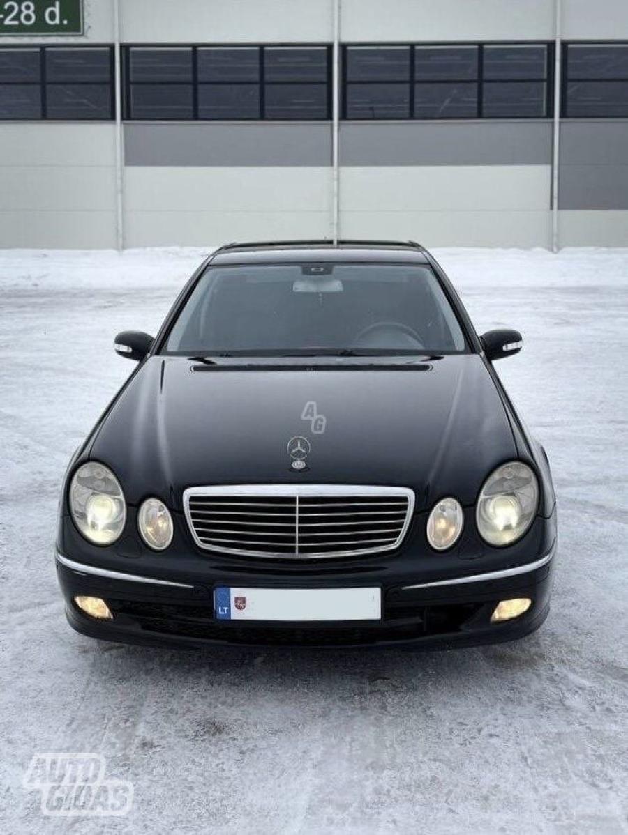 Melns Mercedes-Benz E 270 2004 Kauņa, ar dzinēja tilpumu 2.70 L un nobraukumu 480 tūkst. km par 2700 €, foto 2 vietnē AUTOMOTO.COM.LV