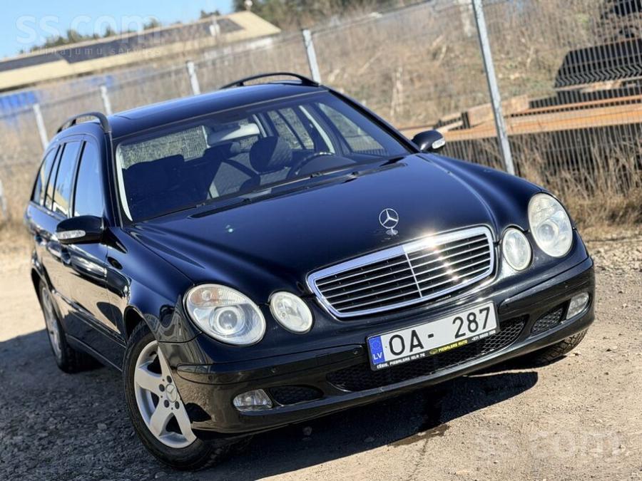 Черный Мерседес Е 270 2003 в Рига, объемом двигателя 2.70 л и пробегом 344 тыс. км за 2900 €, фото 20 на AUTOMOTO.COM.LV