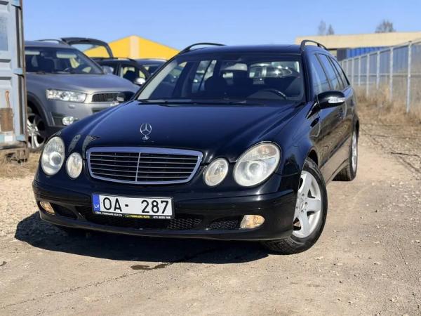 Melns Mercedes-Benz E 270 2003 Rīga, ar dzinēja tilpumu 2.70 L un nobraukumu 344 tūkst. km par 2995 €, foto 3 vietnē AUTOMOTO.COM.LV