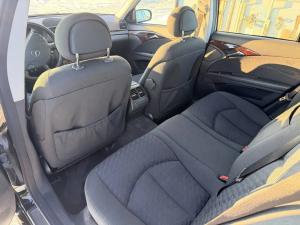 Melns Mercedes-Benz E 270 2003 Rīga, ar dzinēja tilpumu 2.70 L un nobraukumu 344 tūkst. km par 2995 €, foto 9 vietnē AUTOMOTO.COM.LV