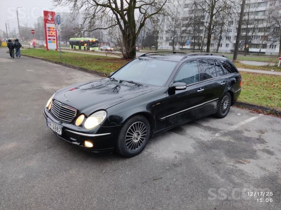 Melns Mercedes-Benz E 270 2004 Rīga, ar dzinēja tilpumu 2.70 L un nobraukumu 430 tūkst. km par 2750 €, foto 2 vietnē AUTOMOTO.COM.LV