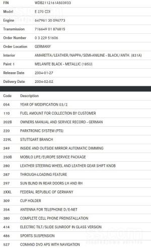 Melns Mercedes-Benz E 270 2004 Rīga, ar dzinēja tilpumu 2.70 L un nobraukumu 430 tūkst. km par 2750 €, foto 11 vietnē AUTOMOTO.COM.LV