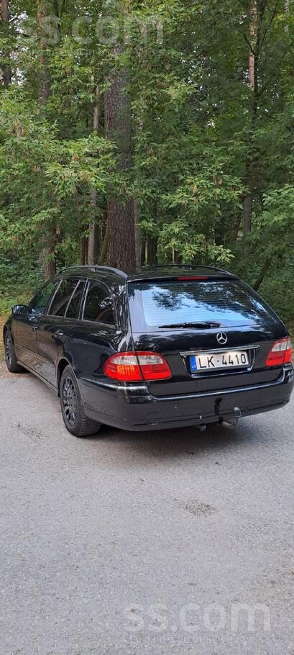 Melns Mercedes-Benz E 270 2004 Rīga, ar dzinēja tilpumu 2.70 L un nobraukumu 360 tūkst. km par 3000 €, foto 7 vietnē AUTOMOTO.COM.LV