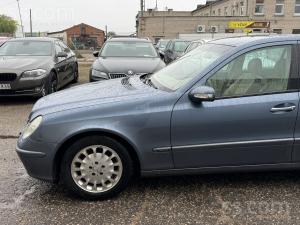Blue Mercedes-Benz E 270 2002 in Daugavpils, with an engine capacity of 2.70 L and mileage of 0 thousand km for 2390 €, photo 7 on AUTOMOTO.COM.LV