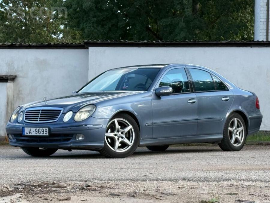 Zils Mercedes-Benz E 270 2004 Tukums, ar dzinēja tilpumu 2.70 L un nobraukumu 396 tūkst. km par 2550 €, foto 11 vietnē AUTOMOTO.COM.LV