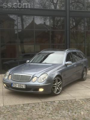 Blue Mercedes-Benz E 270 2003 in Kuldiga, with an engine capacity of 2.70 L and mileage of 0 thousand km for 1500 €, photo 1 on AUTOMOTO.COM.LV