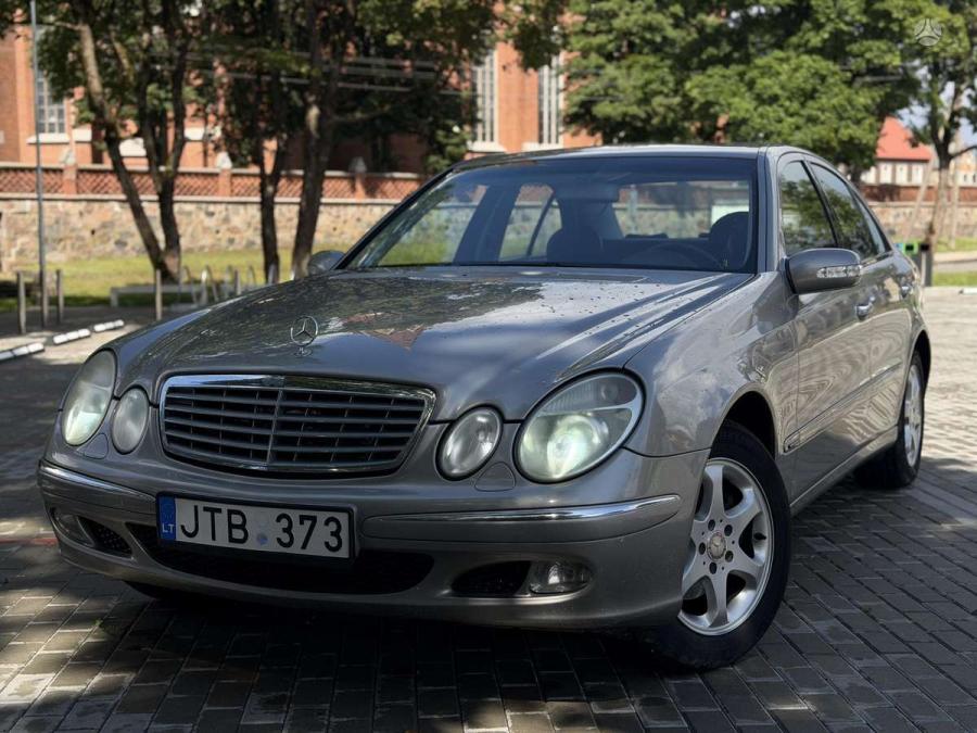 Brūns Mercedes-Benz E 270 2002 Rokiškis, ar dzinēja tilpumu 2.70 L un nobraukumu 271 tūkst. km par 2650 €, foto 4 vietnē AUTOMOTO.COM.LV