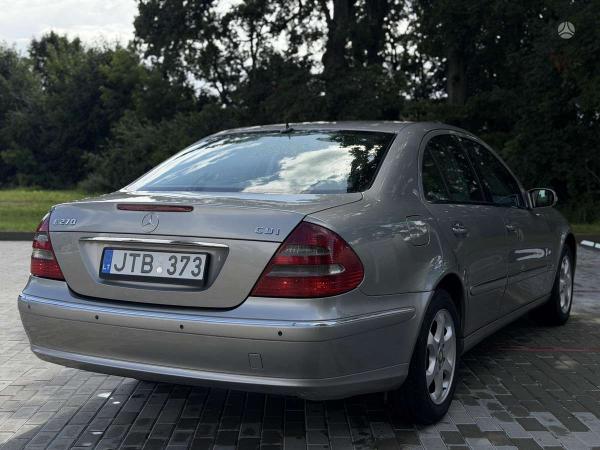 Brūns Mercedes-Benz E 270 2002 Rokiškis, ar dzinēja tilpumu 2.70 L un nobraukumu 271 tūkst. km par 2650 €, foto 7 vietnē AUTOMOTO.COM.LV