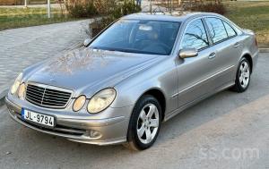 Brown Mercedes-Benz E 270 2003 in Riga, with an engine capacity of 2.70 L and mileage of 302 thousand km for 1650 €, photo  on AUTOMOTO.COM.LV