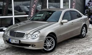 Brown Mercedes-Benz E 270 2003 in Radviliskis, with an engine capacity of 2.70 L and mileage of 330 thousand km for 2950 €, photo  on AUTOMOTO.COM.LV