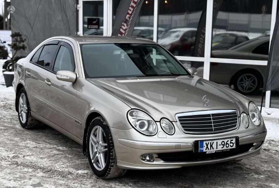 Brūns Mercedes-Benz E 270 2003 Radviliškis, ar dzinēja tilpumu 2.70 L un nobraukumu 330 tūkst. km par 2950 €, foto 6 vietnē AUTOMOTO.COM.LV
