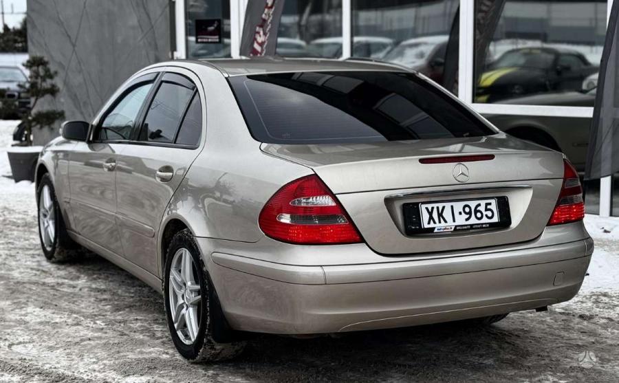 Brūns Mercedes-Benz E 270 2003 Radviliškis, ar dzinēja tilpumu 2.70 L un nobraukumu 330 tūkst. km par 2950 €, foto 9 vietnē AUTOMOTO.COM.LV