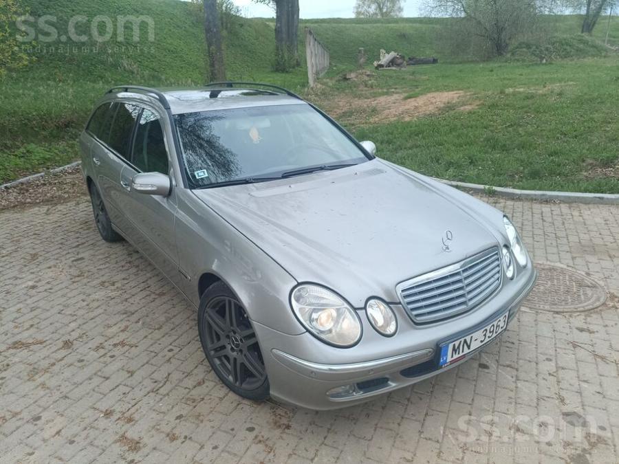 Brown Mercedes-Benz E 270 2005 in Daugavpils, with an engine capacity of 2.70 L and mileage of 341 thousand km for 4200 €, photo 1 on AUTOMOTO.COM.LV