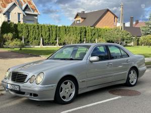 Grey Mercedes-Benz E 270 2000 in Mazeikiai, with an engine capacity of 2.70 L and mileage of 197 thousand km for 3400 €, photo 4 on AUTOMOTO.COM.LV