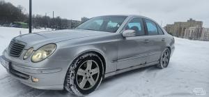 Pelēks Mercedes-Benz E 270 2002 Kauņa, ar dzinēja tilpumu 2.70 L un nobraukumu 580 tūkst. km par 1850 €, foto 2 vietnē AUTOMOTO.COM.LV