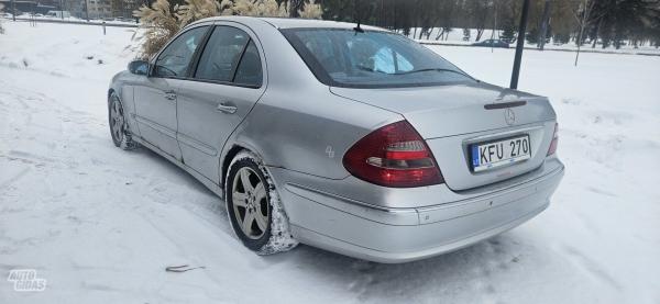 Pelēks Mercedes-Benz E 270 2002 Kauņa, ar dzinēja tilpumu 2.70 L un nobraukumu 580 tūkst. km par 1850 €, foto 6 vietnē AUTOMOTO.COM.LV