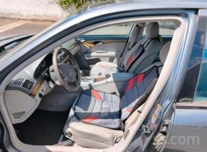 Grey Mercedes-Benz E 270 2002 in Riga, with an engine capacity of 2.70 L and mileage of 0 thousand km for 6990 €, photo 5 on AUTOMOTO.COM.LV