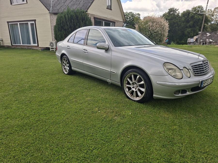Pelēks Mercedes-Benz E 270 2002 Prienai, ar dzinēja tilpumu 2.70 L un nobraukumu 384 tūkst. km par 2700 €, foto 6 vietnē AUTOMOTO.COM.LV