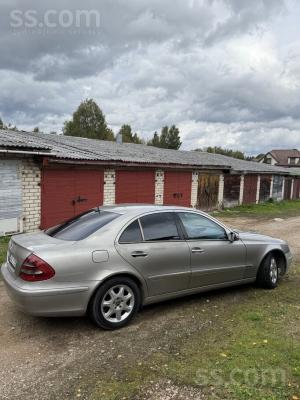 Pelēks Mercedes-Benz E 270 2002 Kuldīga, ar dzinēja tilpumu 2.70 L un nobraukumu 385 tūkst. km par 1500 €, foto 3 vietnē AUTOMOTO.COM.LV