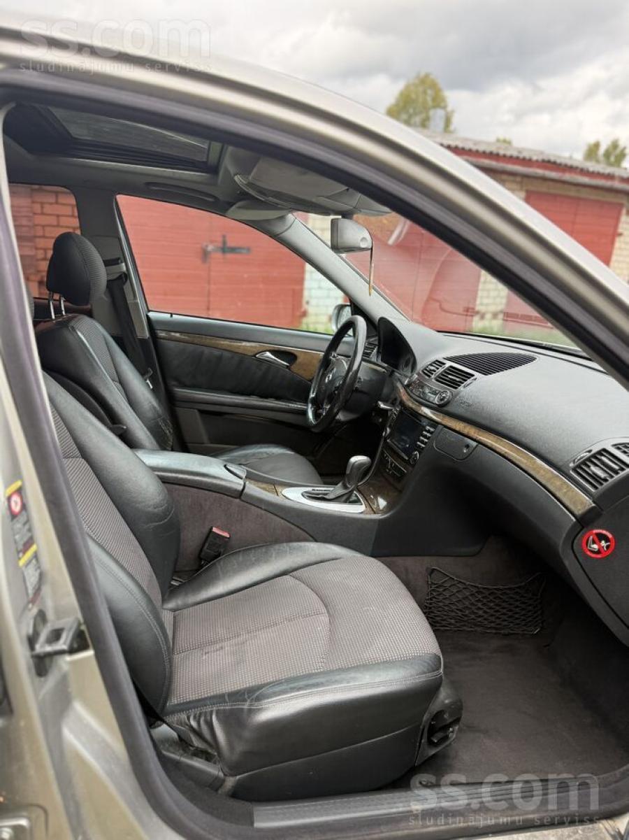 Pelēks Mercedes-Benz E 270 2002 Kuldīga, ar dzinēja tilpumu 2.70 L un nobraukumu 385 tūkst. km par 1500 €, foto 11 vietnē AUTOMOTO.COM.LV