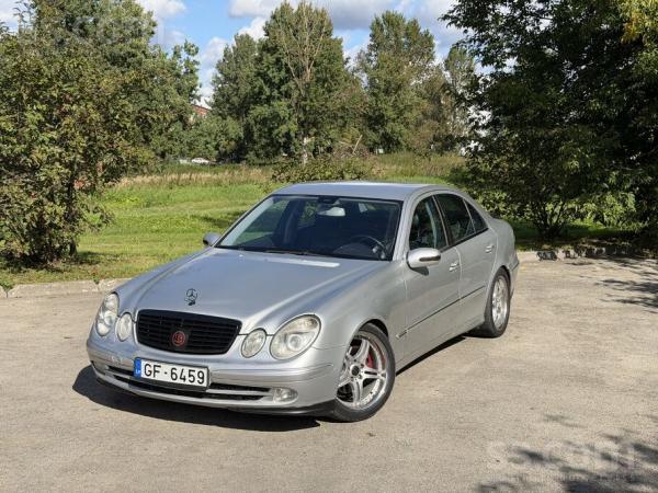 Pelēks Mercedes-Benz E 270 2002 Rīga, ar dzinēja tilpumu 2.70 L un nobraukumu 382 tūkst. km par 2850 €, foto 1 vietnē AUTOMOTO.COM.LV