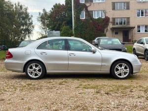Grey Mercedes-Benz E 270 2003 in Kuldiga, with an engine capacity of 2.70 L and mileage of 287 thousand km for 4290 €, photo 7 on AUTOMOTO.COM.LV