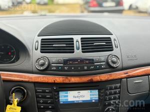 Grey Mercedes-Benz E 270 2003 in Kuldiga, with an engine capacity of 2.70 L and mileage of 287 thousand km for 4290 €, photo 19 on AUTOMOTO.COM.LV