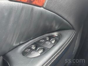 Grey Mercedes-Benz E 270 2003 in Kuldiga, with an engine capacity of 2.70 L and mileage of 287 thousand km for 4290 €, photo 24 on AUTOMOTO.COM.LV