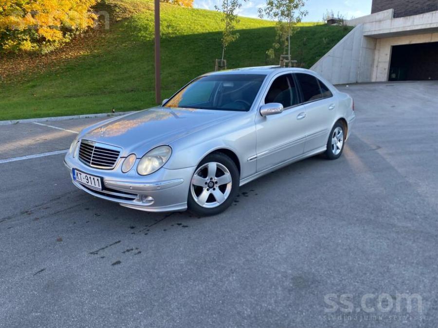 Pelēks Mercedes-Benz E 270 2003 Rēzekne, ar dzinēja tilpumu 2.70 L un nobraukumu 325 tūkst. km par 3500 €, foto 11 vietnē AUTOMOTO.COM.LV